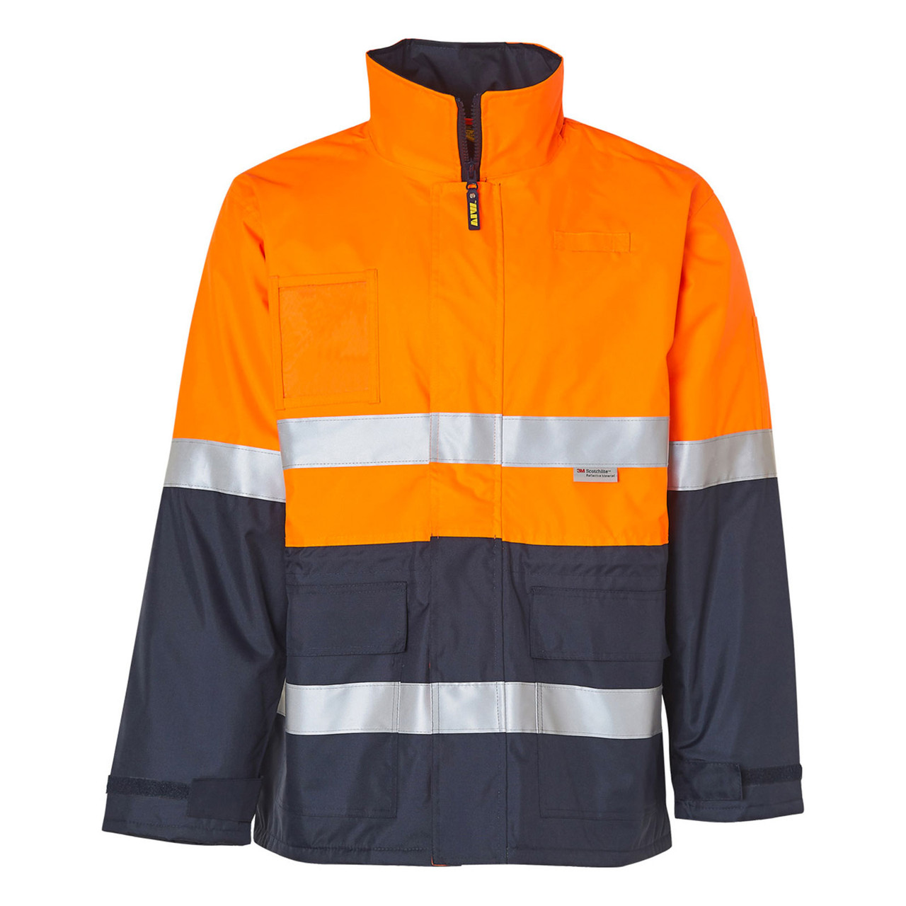 Bulk Buy Hi-Vis Long Line Safety Jacket 3M Tapes | Shop Wholesale Workwear