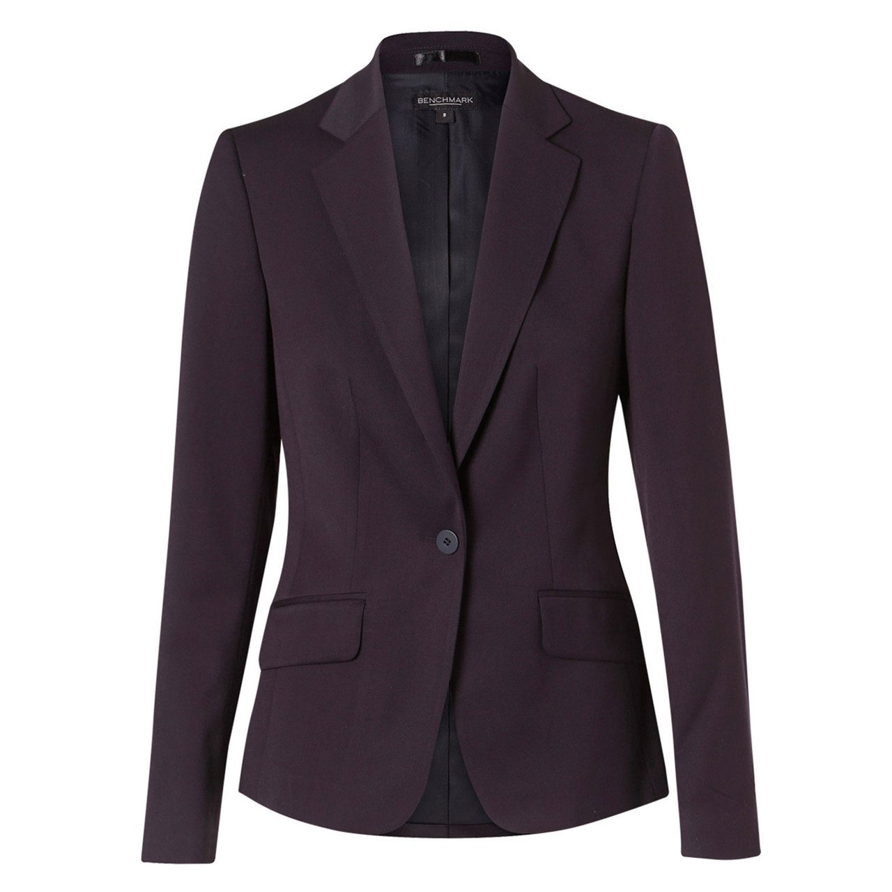 Shop Plain Stretch Corporate Cropped Jacket | Buy Ladies Business Wear ...