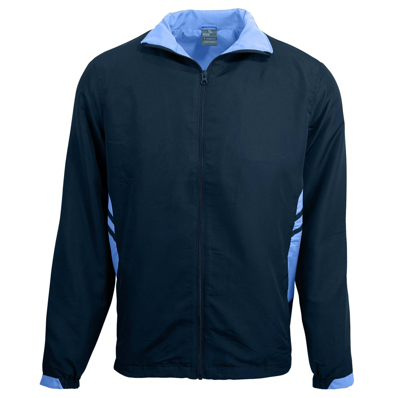 Plain Mens Contrast Sports TrackTop Jacket | Shop Wholesale Team Uniform