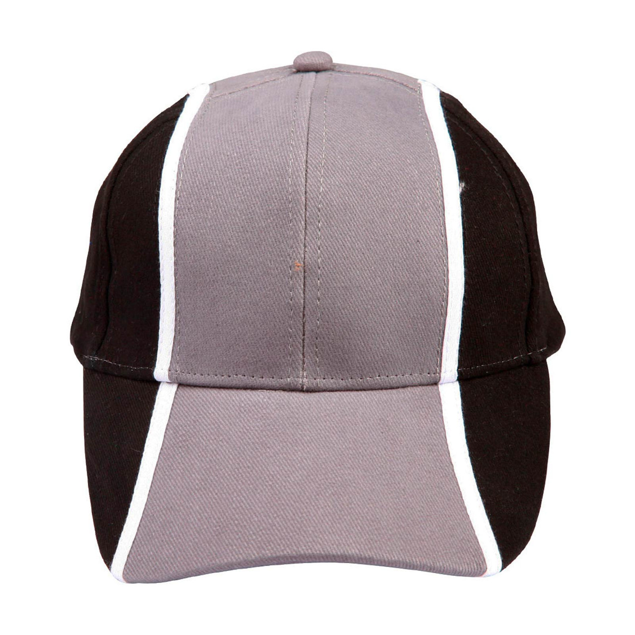 Tri-Colour Baseball Cap | Shop Plain Hats | Teamwear Online