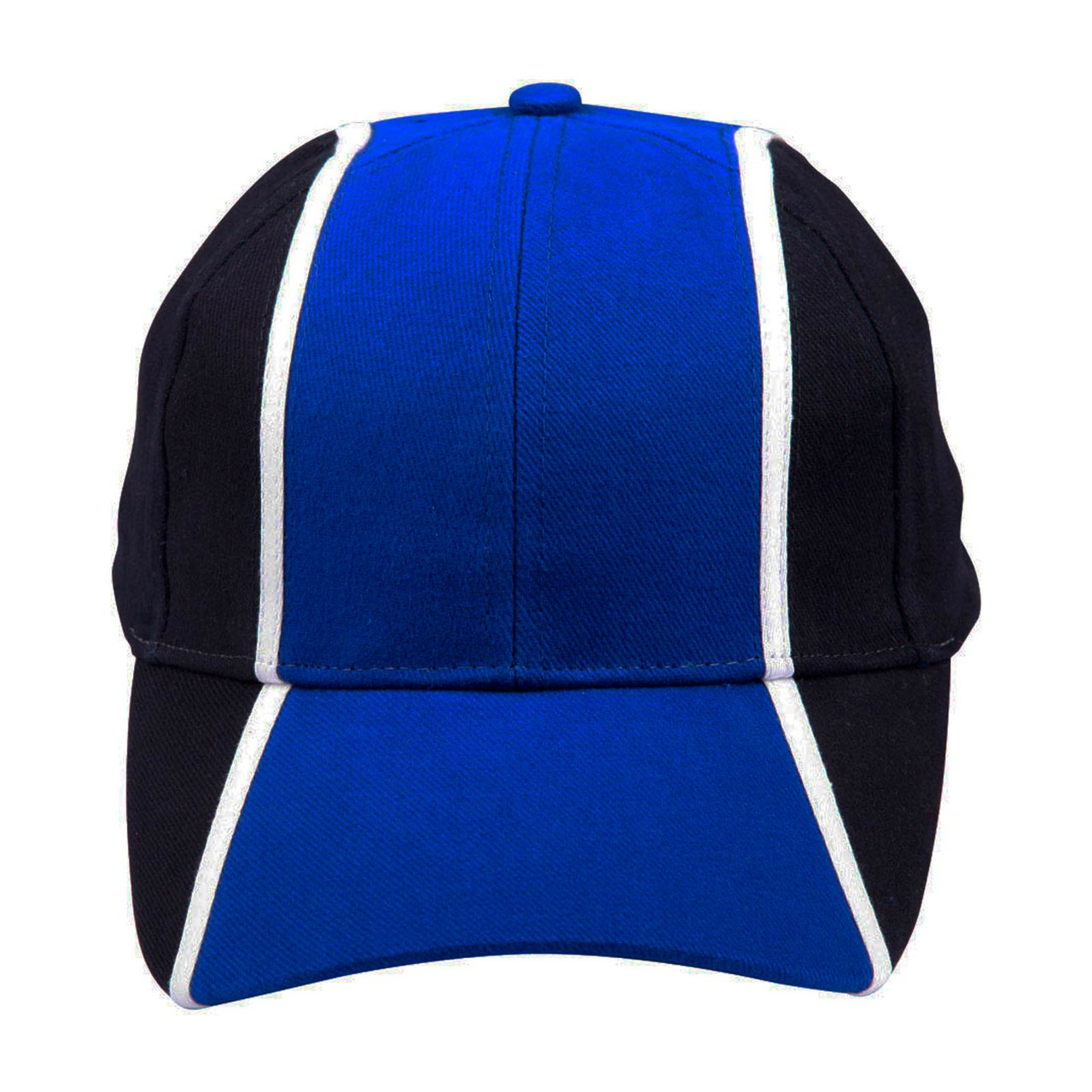 Tri-Colour Baseball Cap | Shop Plain Hats | Teamwear Online