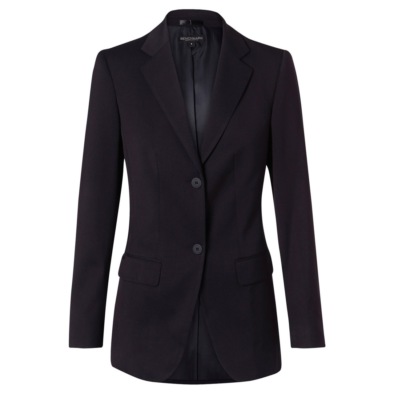 Ladies Poly/Viscose Stretch Mid Length Jacket | Shop Corporate Wear Online