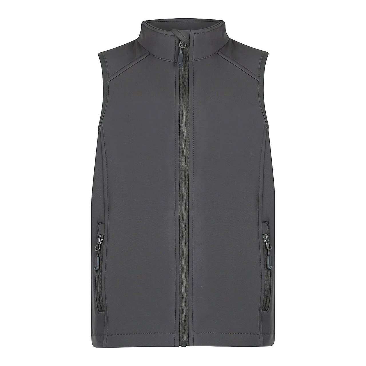 Kids 2 Layer Performance Softshell Vest | Shop Premium Wholesale Blank ...