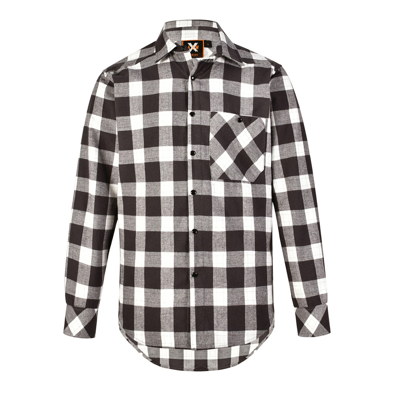 Unisex Classic Flannel Plaid Shirt | Shop Blank Clothing Australia