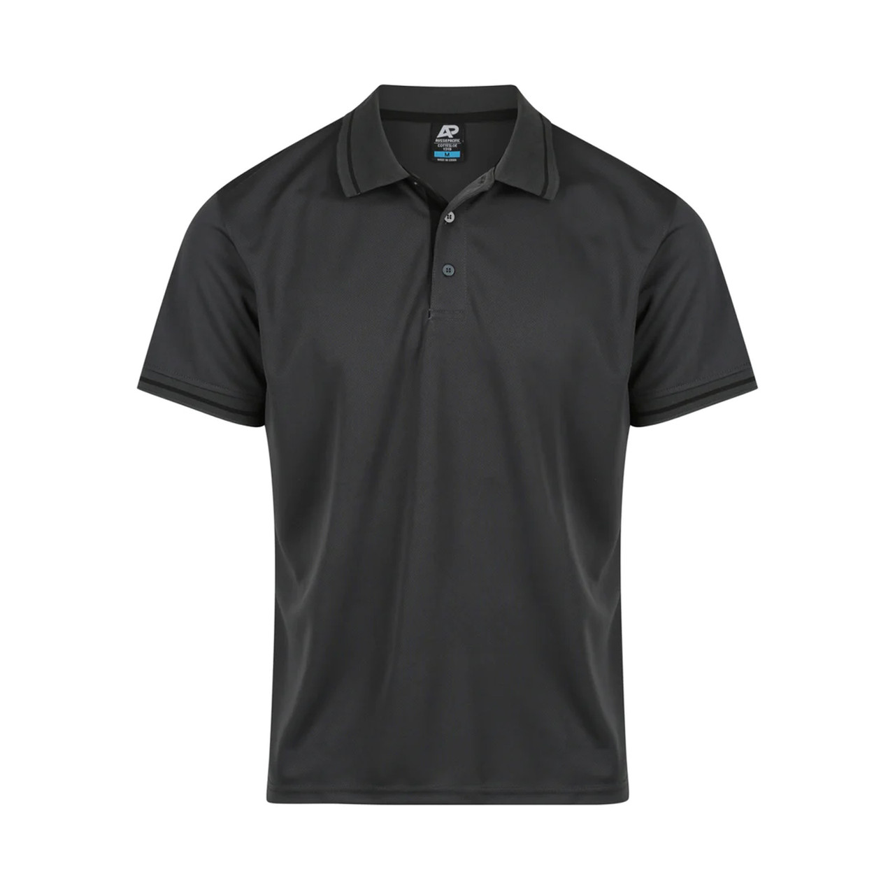 Mens Contrast Polo