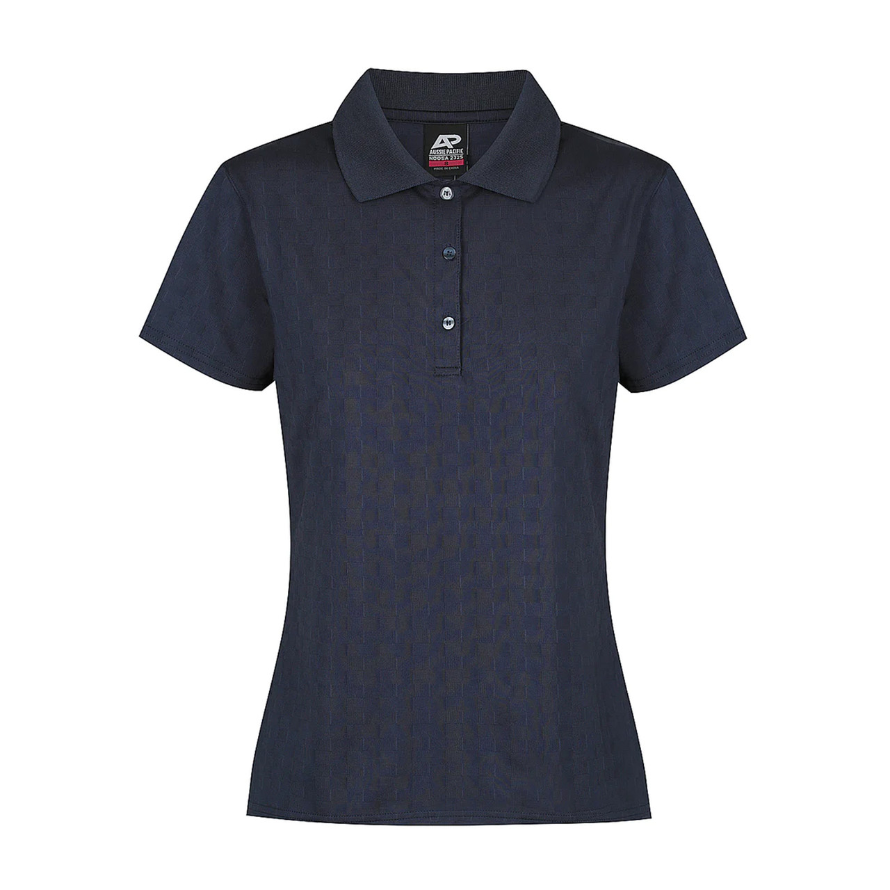 NOOSA Womens Recycled Poly Polo Shirt | Shop Eco Plain Polos Online