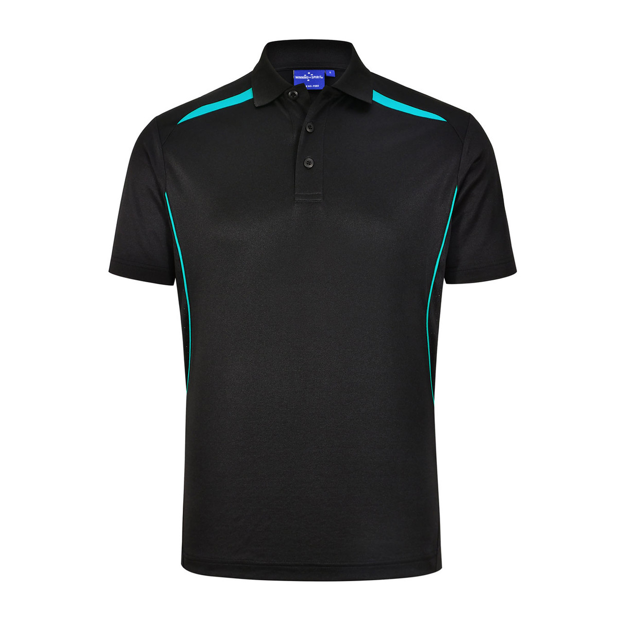 Men's Sustainable Poly/Cotton Contrast Polo Shirt | Shop Teamwear Online