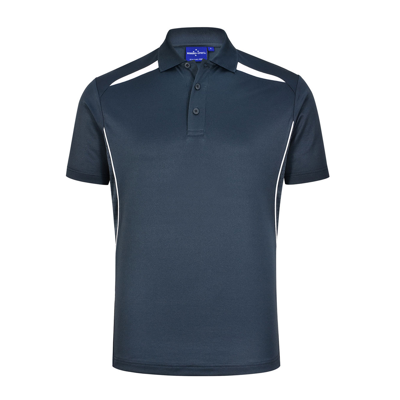 Men's Sustainable Poly/Cotton Contrast Polo Shirt | Shop Teamwear Online
