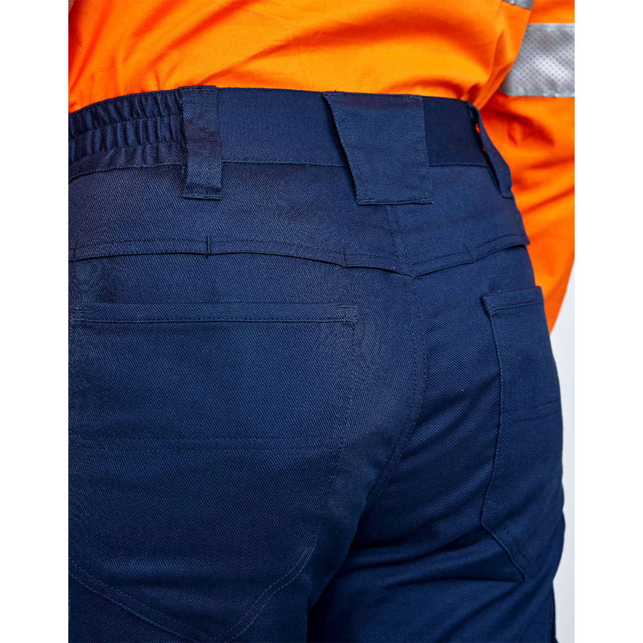 Unisex Cotton Stretch Ripstop Work Pants | Air Flow Vents