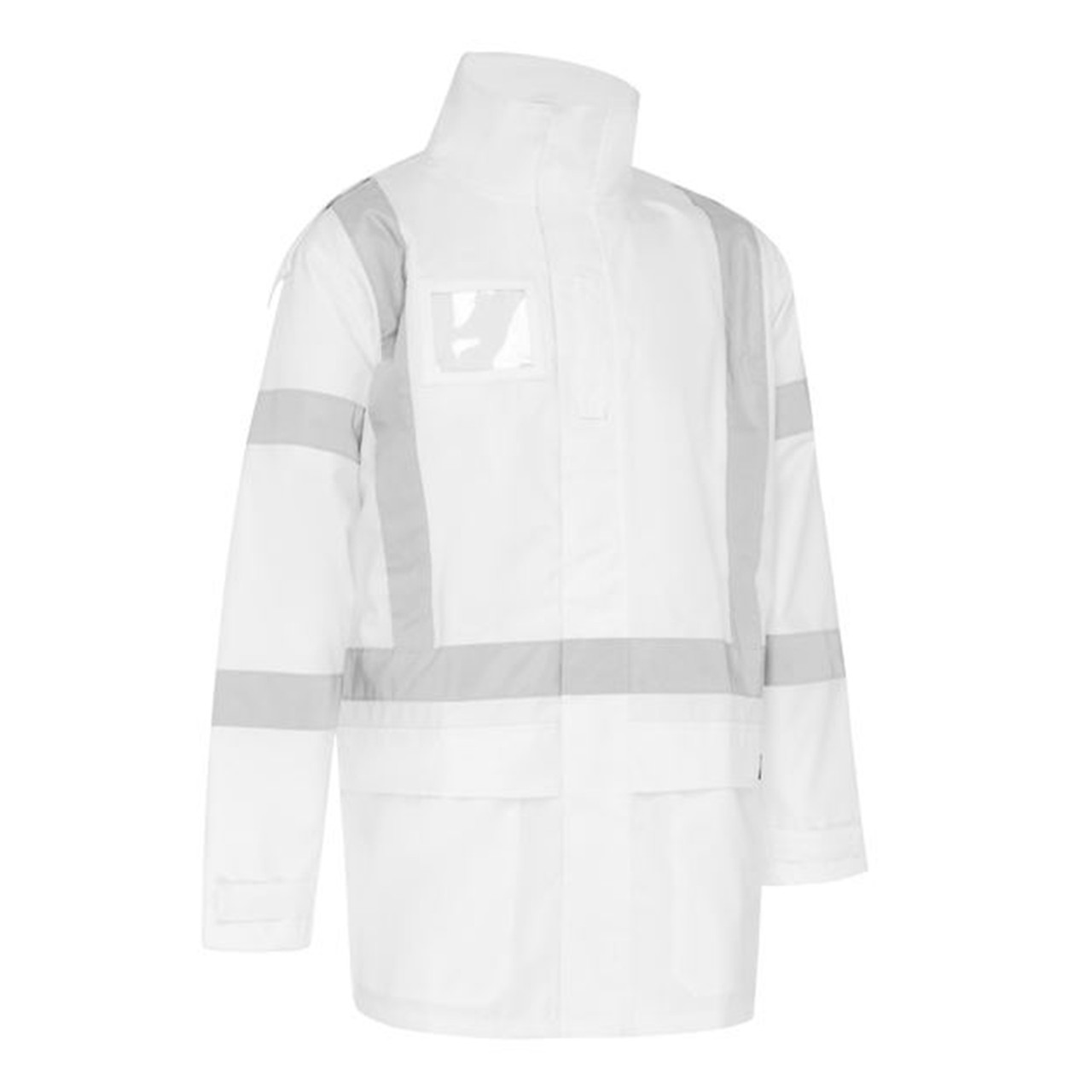 Bisley X Taped Shell Rain Jacket Waterproof | White or Orange