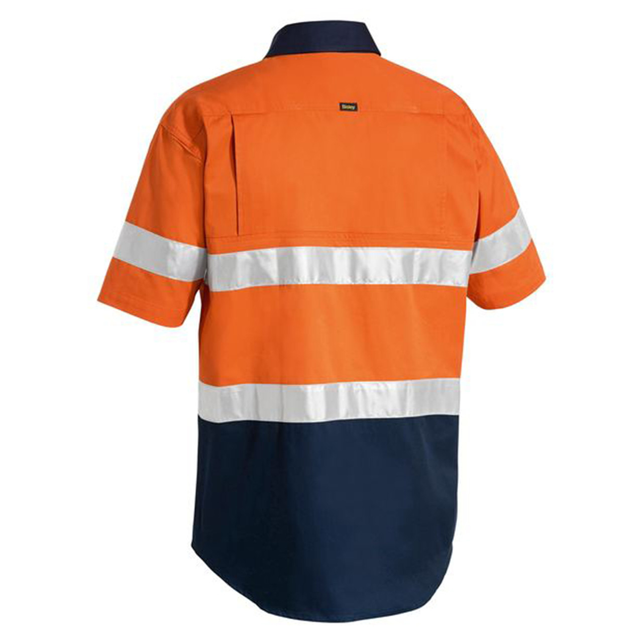 Bisley Taped Hi Vis Work Cool Lightweight Shirt | Bulk Buy Work Safety