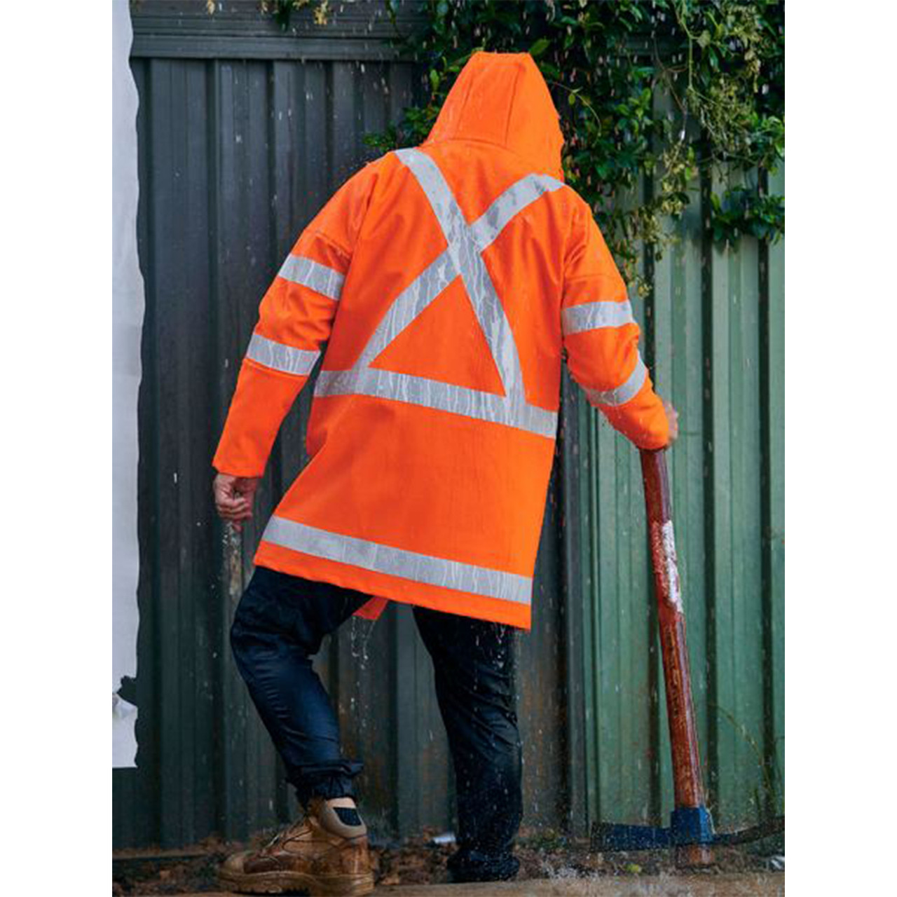 Bisley X Taped Hi Vis Storm Jacket | Shop Safety Workwear Online