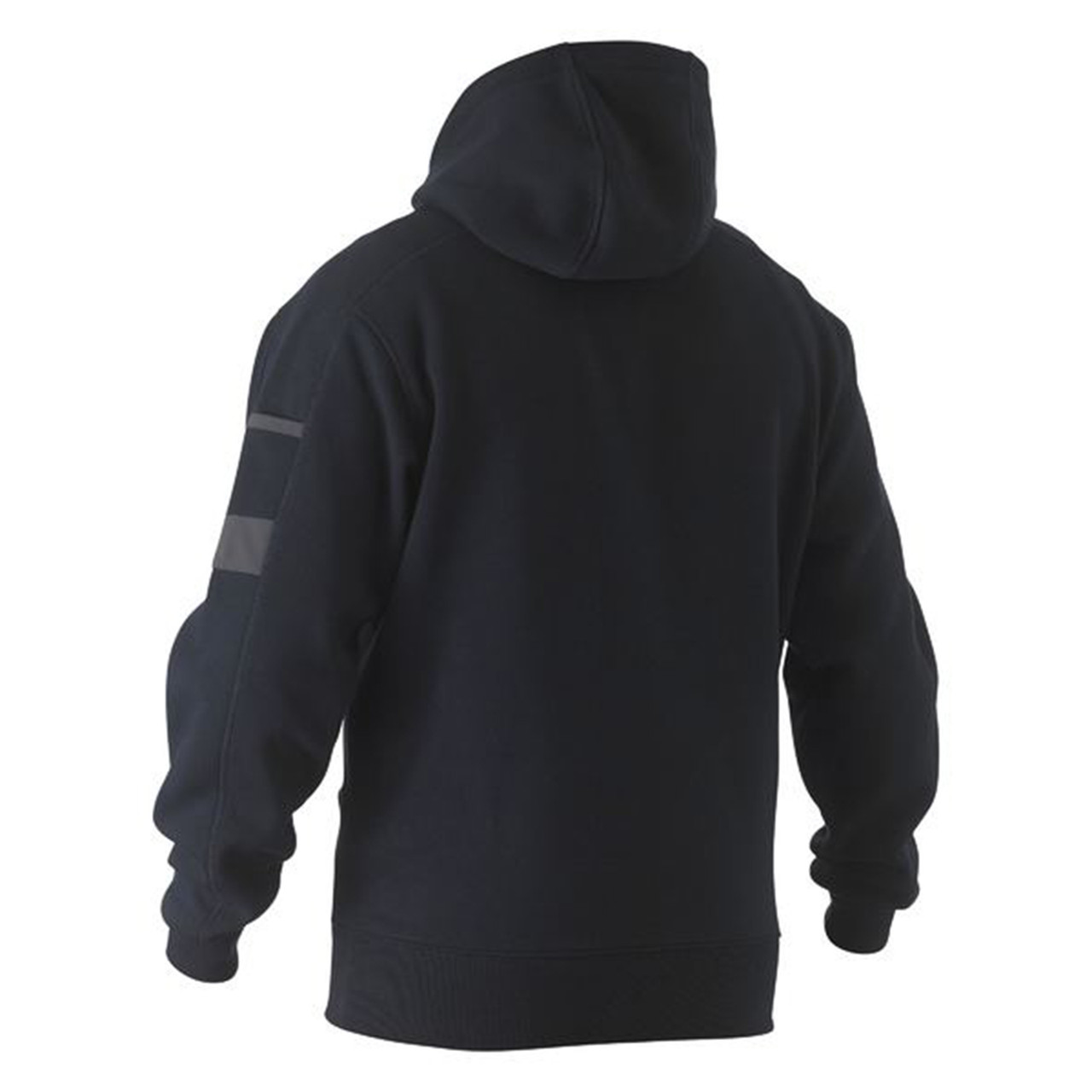 Bisley Work Fleece Hoodie Jumper | Black, Grey Marle, Navy