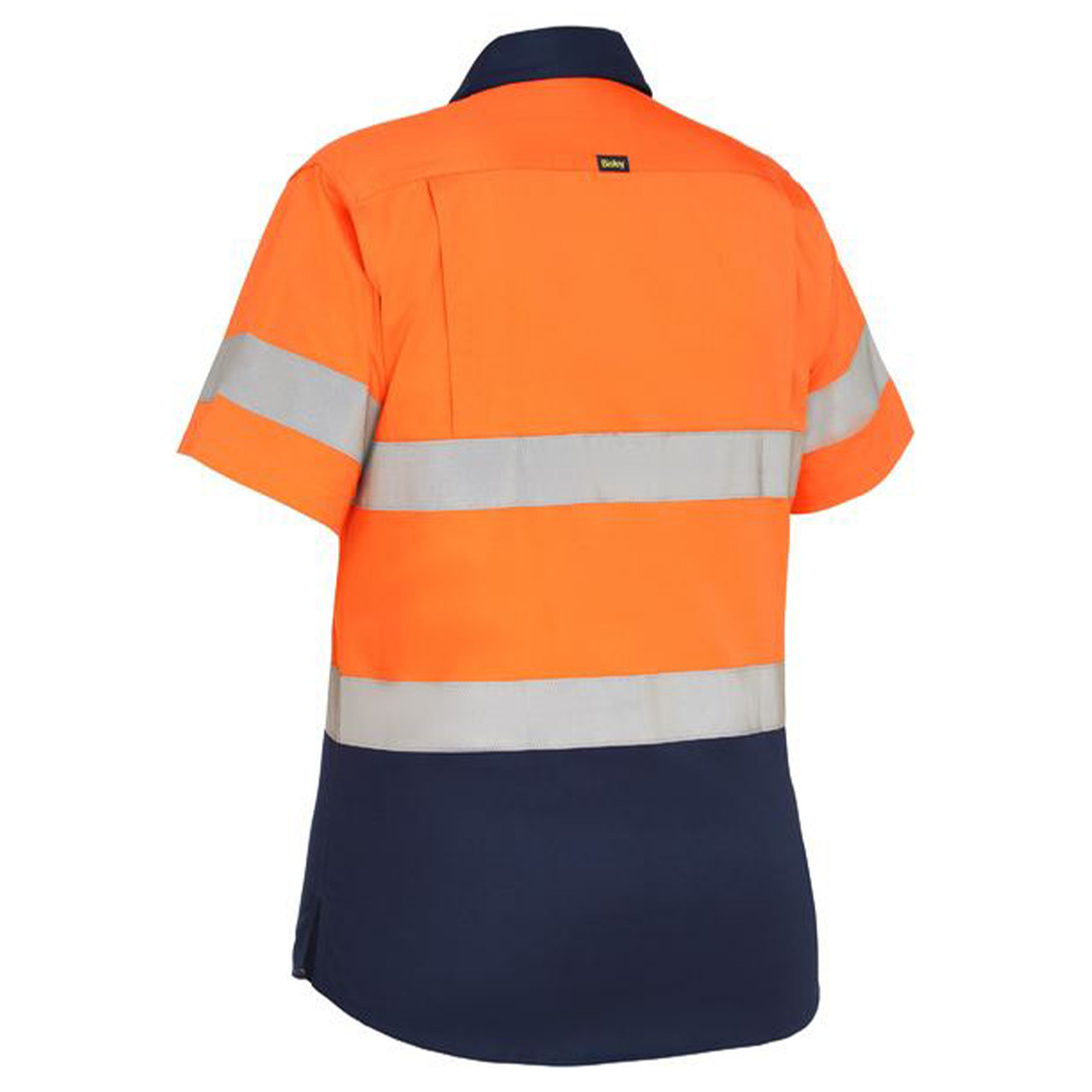 Bisley Womens Taped Hi Vis Cool Lightweight Drill Shirt | Work Safety ...