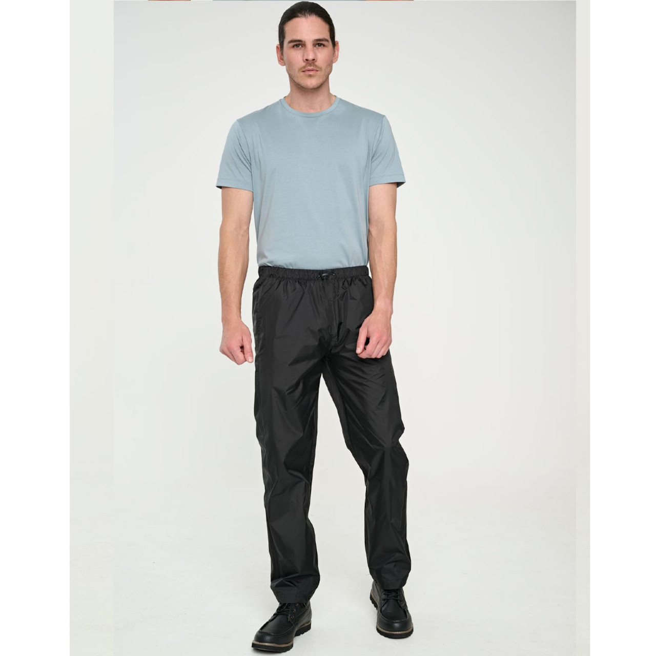 Lightweight Foldaway Nylon Waterproof Rain Pants | Work Wear Australia