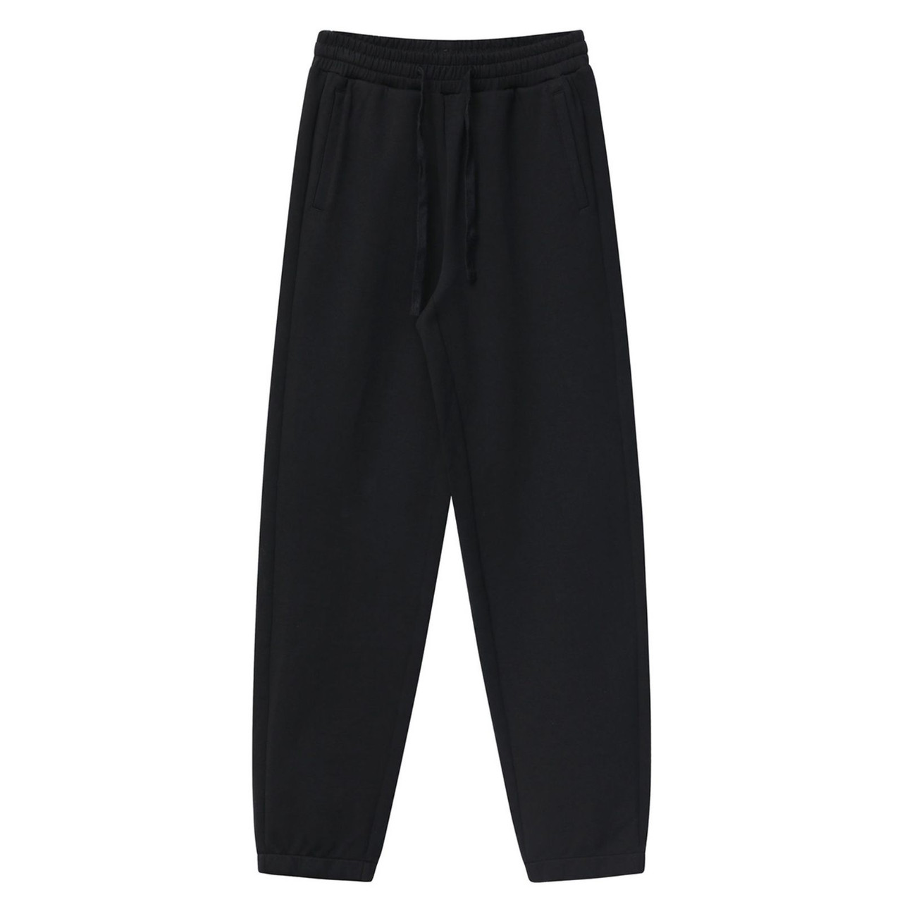 Unisex Plain Air layer Double Knit CVC Track Pants - Blank Clothing ...