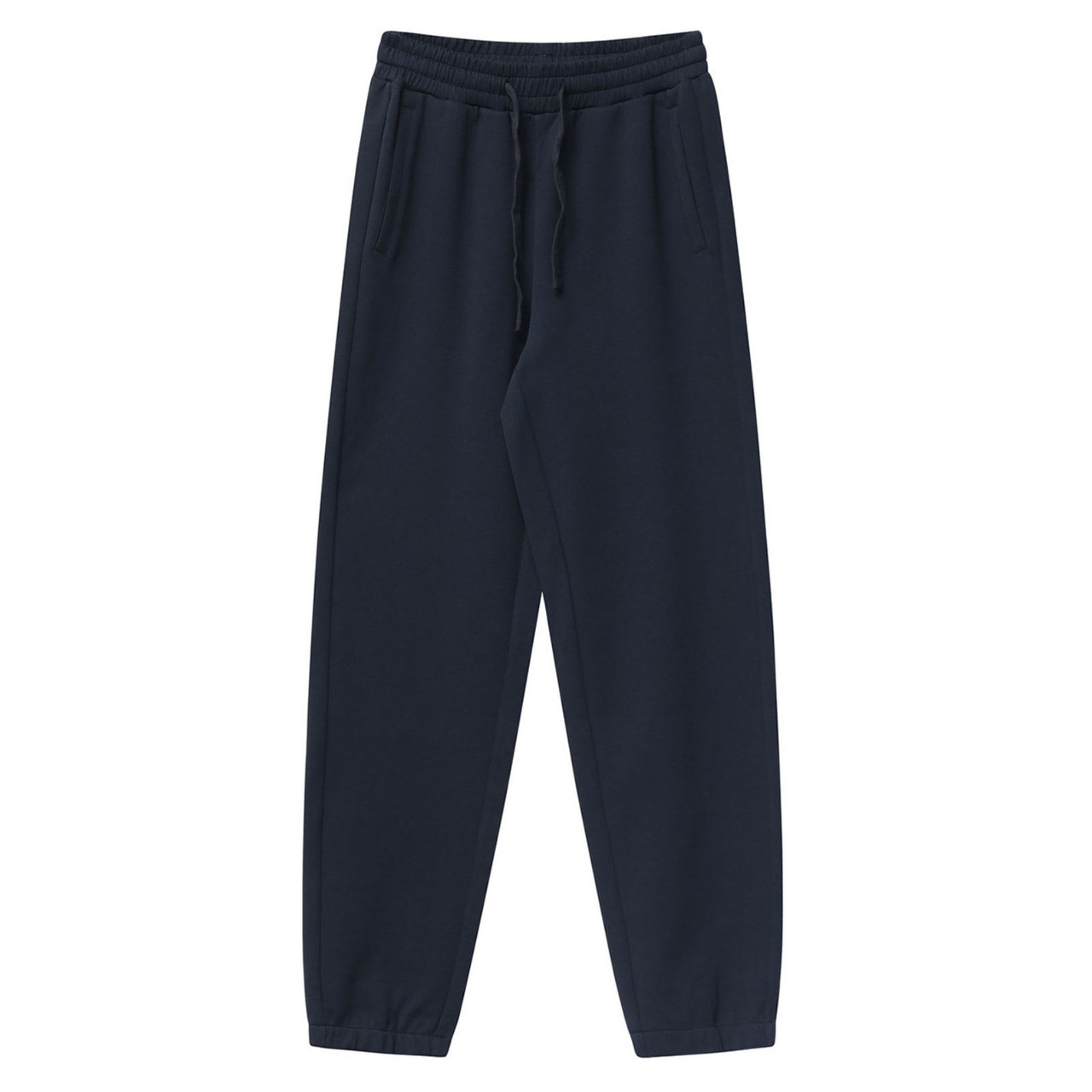 Unisex Plain Air layer Double Knit CVC Track Pants - Blank Clothing ...