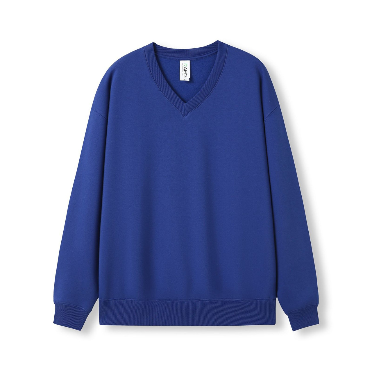 Unisex V-Neck Fleece Sweater Jumper | Blank Clothing Australia