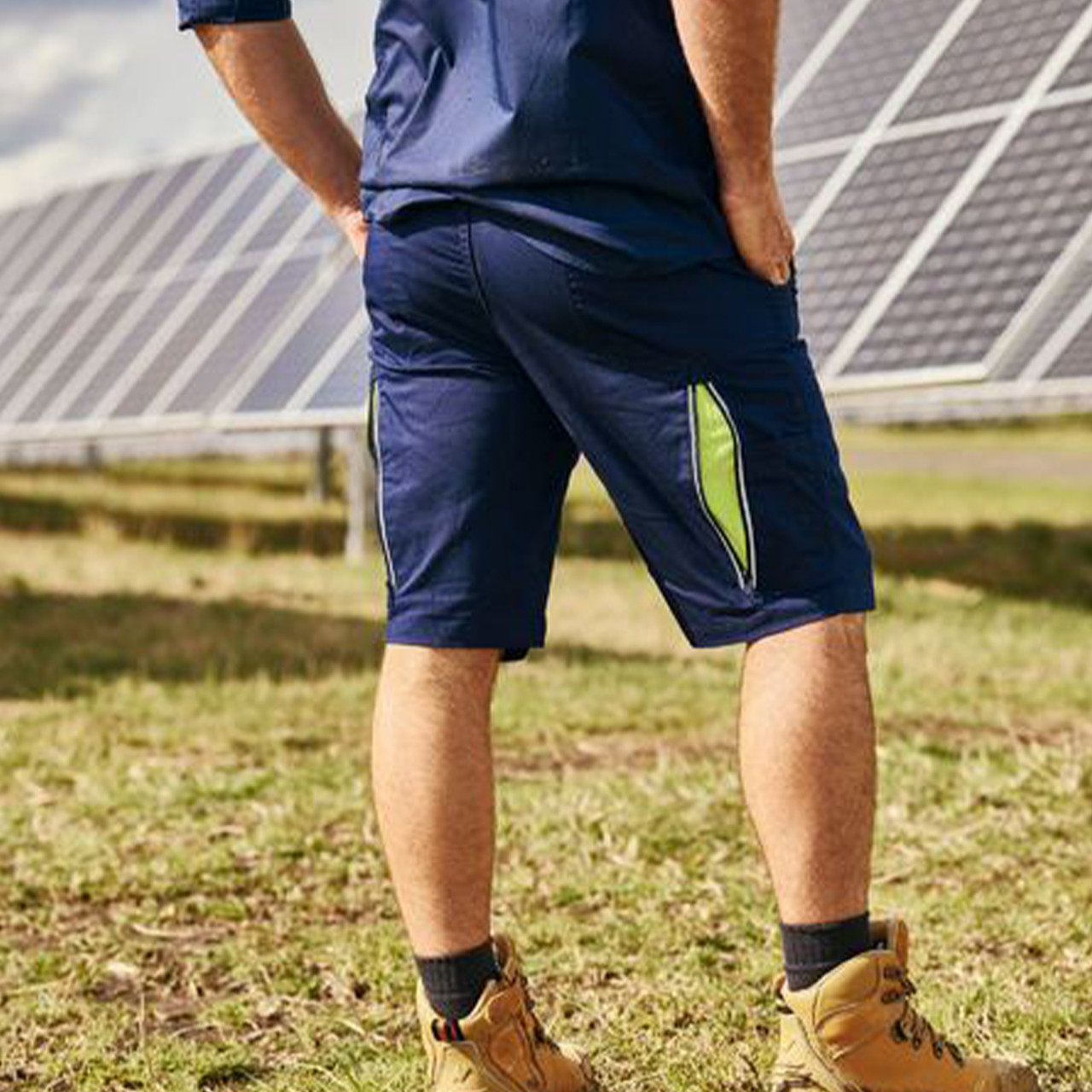 Bisley X Airflow Stretch Ripstop Vented Work Wear Cargo Short