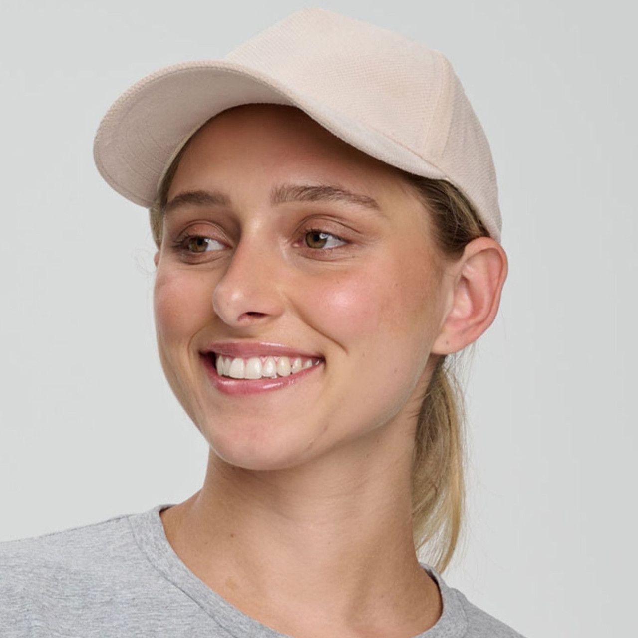 Plain Soft Jacquard Texture 5 Panel Cap | Blank Clothing Australia