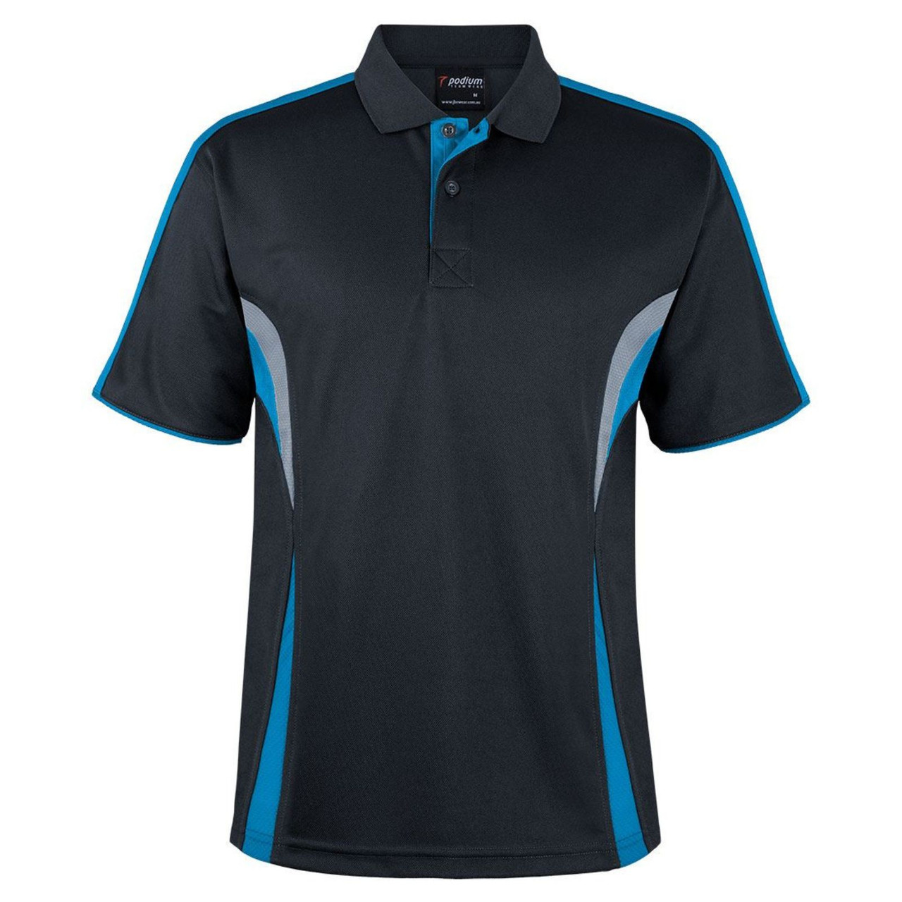 Quick Dry 3 Colour Polo Shirt | Blank Clothing Australia