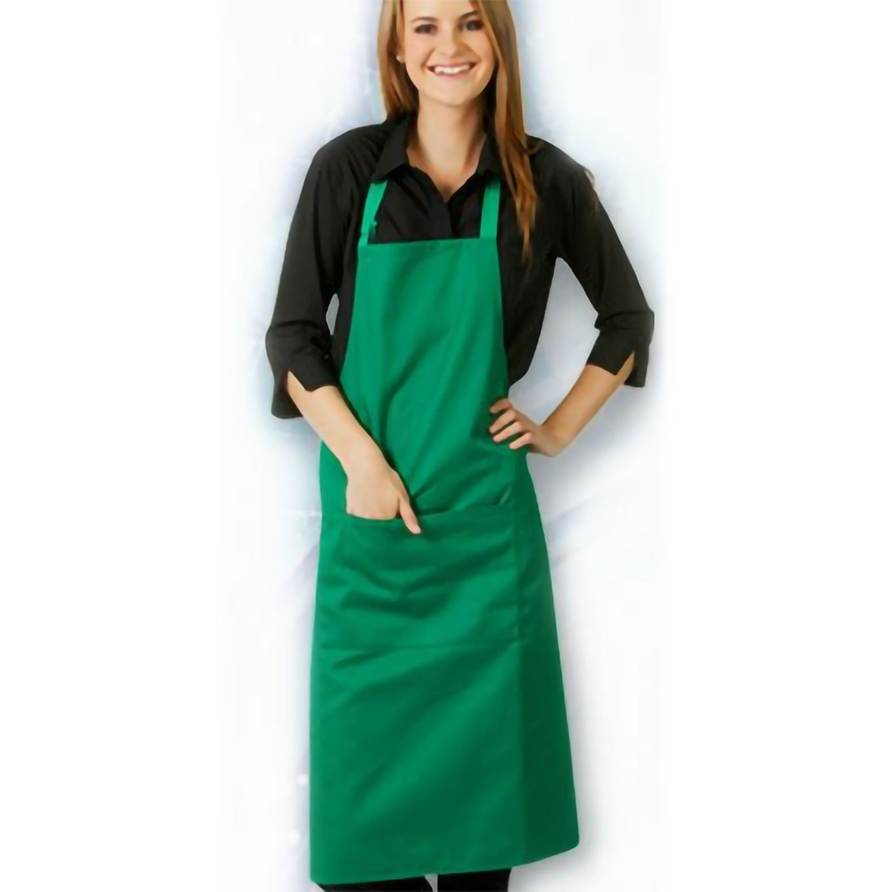 Apron Plain Easy-Care Full Bib | Aprons