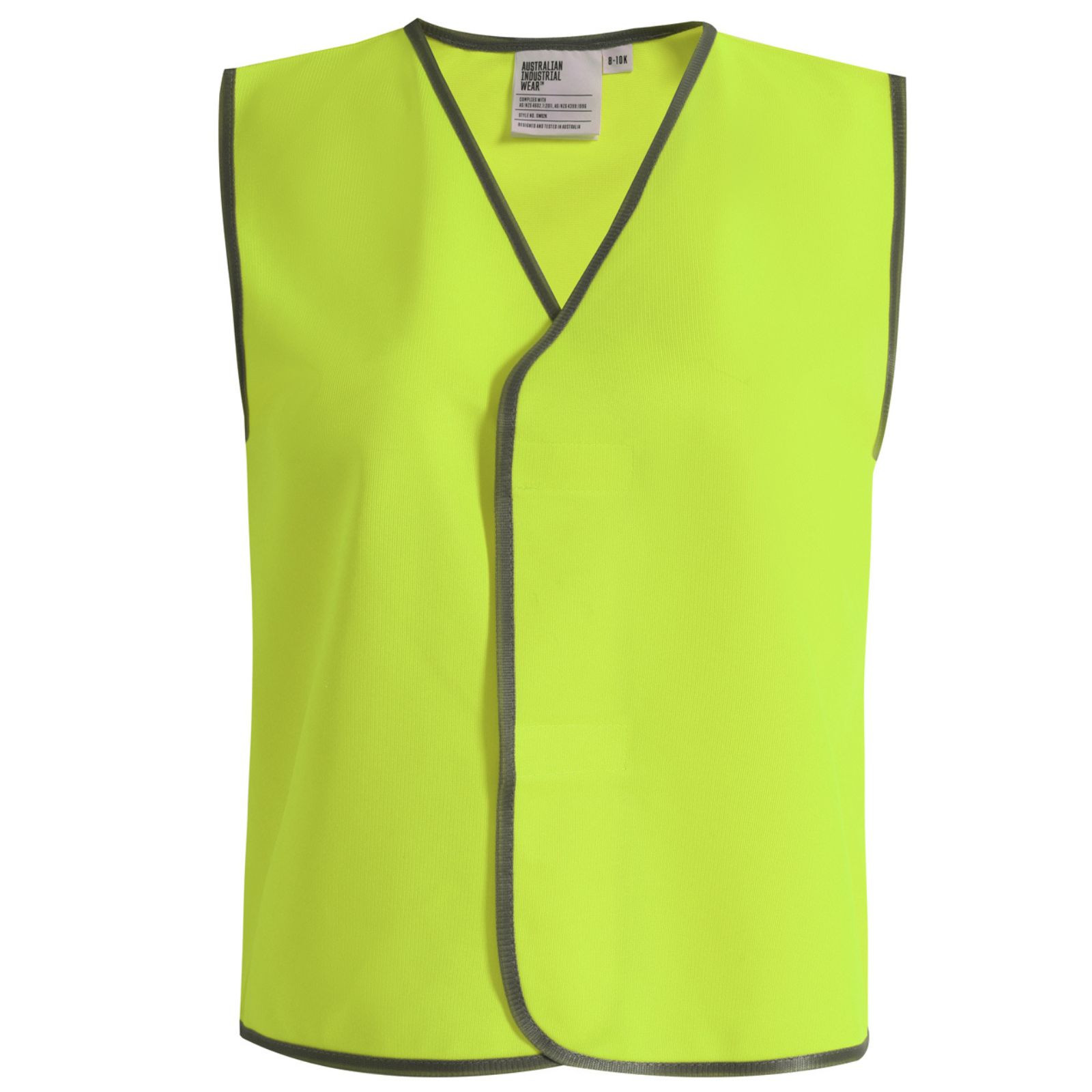 Buy Plain Kids Fluoro Work Safety Vests | Hi-Vis Clothing Online