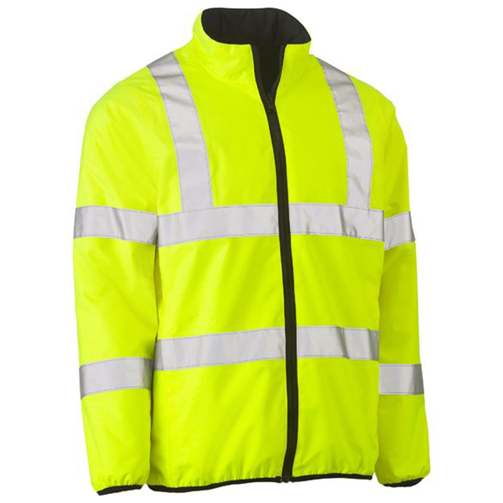 Bisley Taped Hi Vis Reversible Waterproof Outer Shell Puffer Jacket
