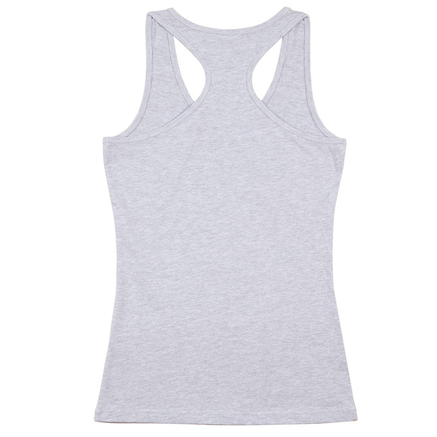 Stretch long body singlet | Plain ladies racer back | buy bulk | Plus ...