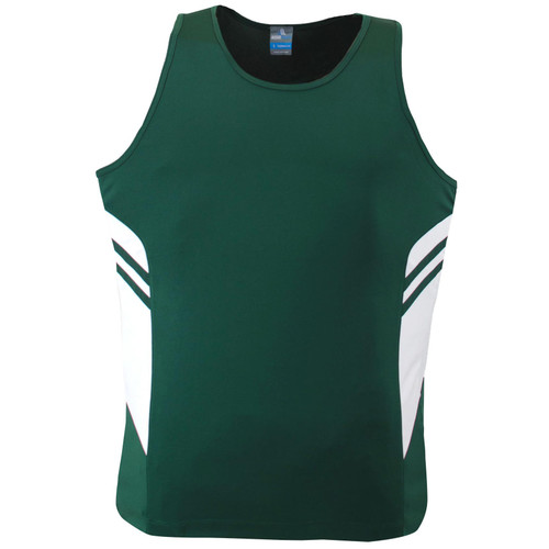 Wholesale Plain Mens Sports Contrast Singlet | Bulk Buy Team Active Uniform