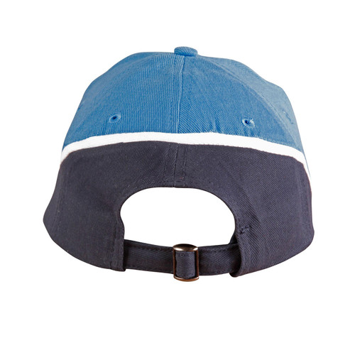 Plain Tri-Colour Cotton Baseball Caps | Bulk Buy Hats Online | Sport ...