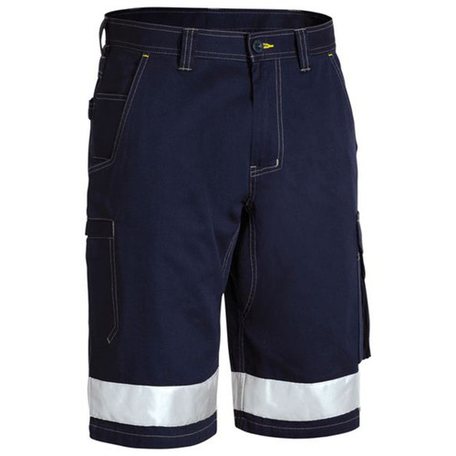 Bisley Taped Cool Vented Lightweight Industrial Cargo Shorts | Work ...