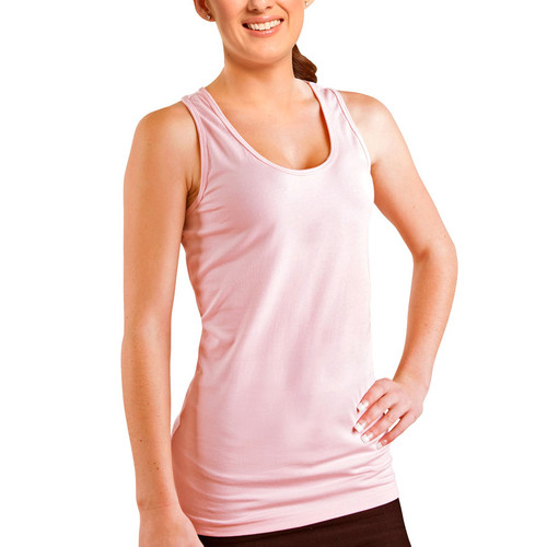 Stretch long body singlet | Plain ladies racer back | buy bulk | Plus ...