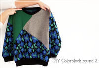 DIY : Sweater Colour Blocking - Blank Clothing