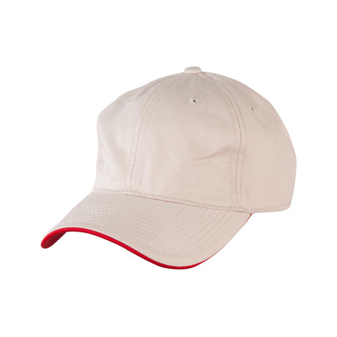 Premium Washed Cotton Twill Underpeak Contrast Colour Caps | Shop Online