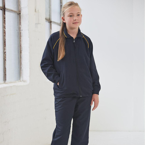 Kids Sports Track Jackets with Contrast Piping | Shop Team Wear Online