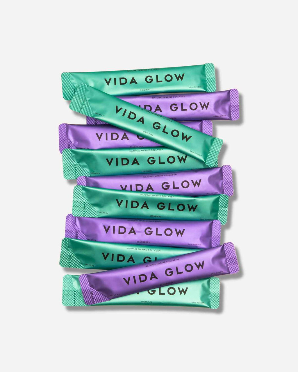 Vida Glow Mixed Natural Marine Collagen Trial Pack | Bath & Unwind ...