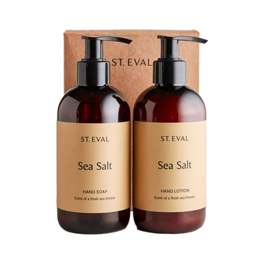 St Eval Sea Salt Hand Wash and Lotion Set | Bath & Unwind | Official ...