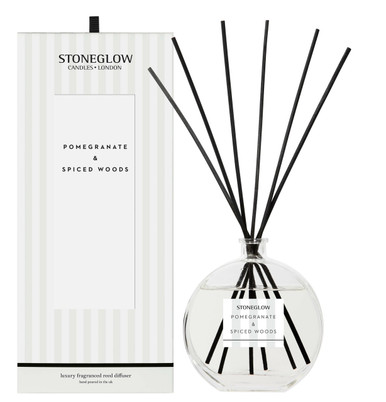 Stoneglow Modern Classics Pomegranate & Spiced Woods Large Reed ...