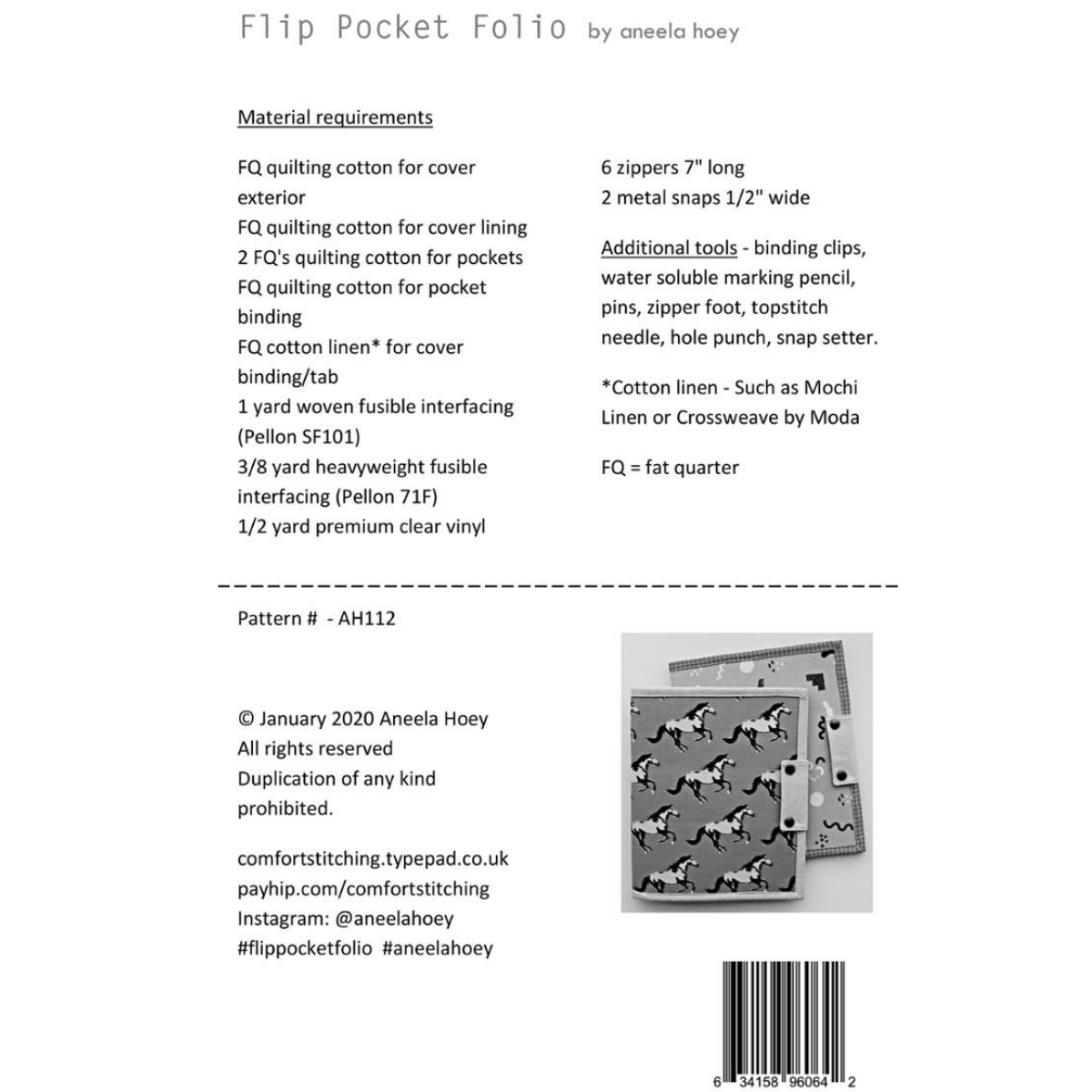 The Flip Pocket Folio by Aneela Hoey