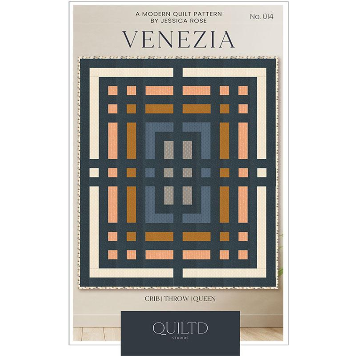 The Venezia Quilt Pattern by Quiltd Studios