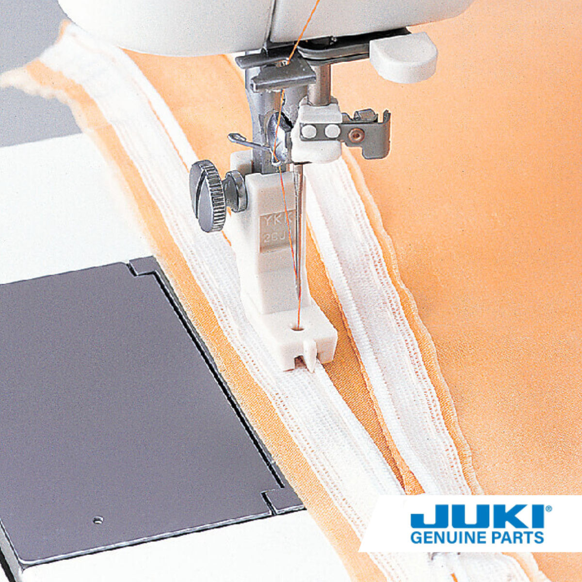 Plastic Invisible Zipper Foot for Juki TL & High Shank Machines