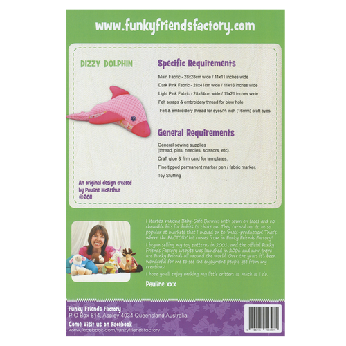 Dizzy Dolphin by Funky Friends Factory