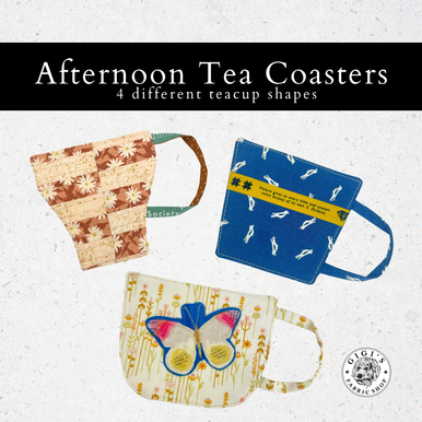 Afternoon Tea Coasters PDF Pattern