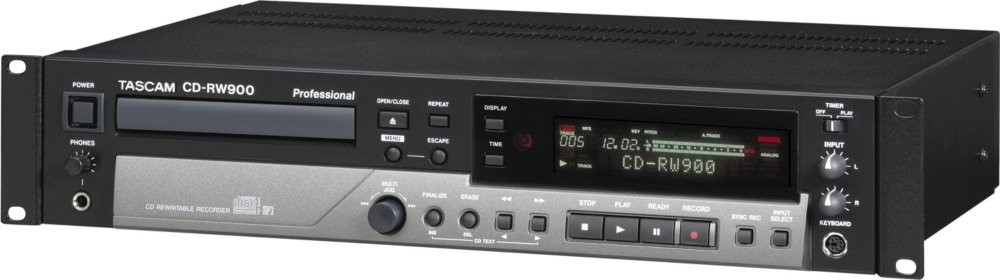 TASCAM CD-RW900SL Slot-Loading CD Recorder – Professional Audio CD ...