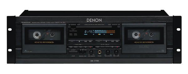 Denon DN-770R Dual Cassette Deck – Professional-Grade Audio Recorder ...