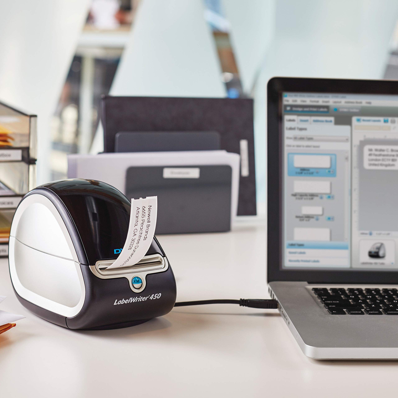 DYMO LabelWriter 450 Thermal Label Printer – Compact, High-Speed Label ...