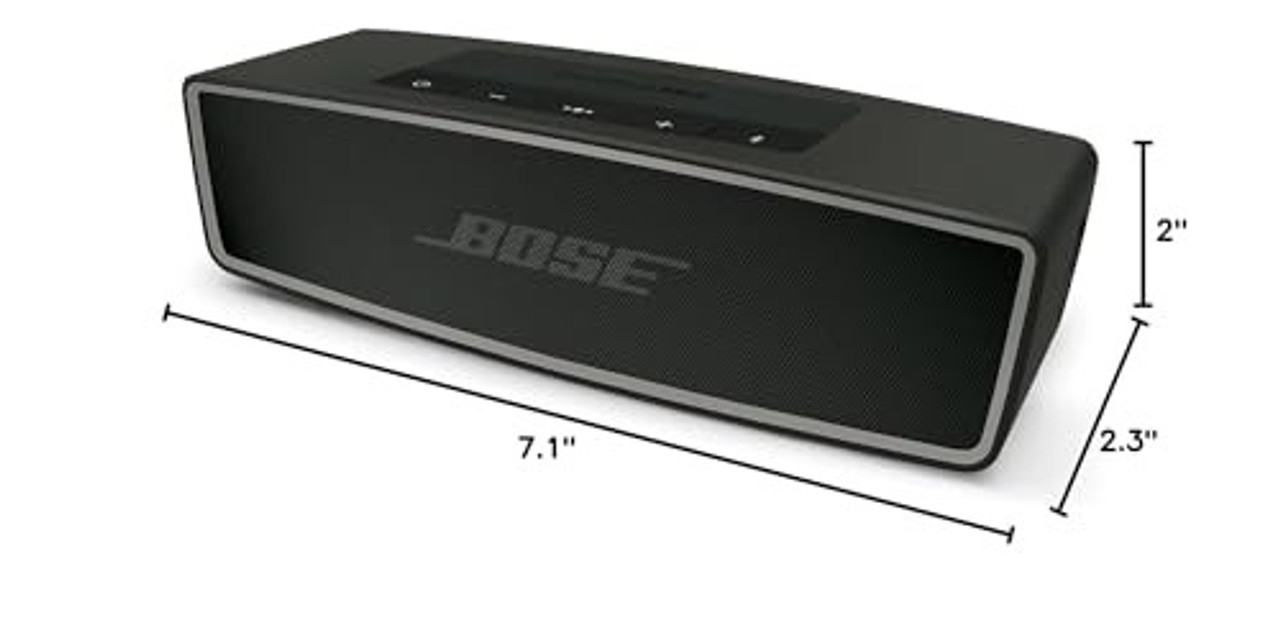 Bose SoundLink Mini Bluetooth Speaker II – Compact Wireless Speaker with Deep Bass and Voice Prompts