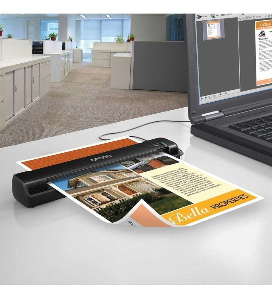 Epson WorkForce DS-30 Portable Document Scanner for PC and Mac – Sheet ...