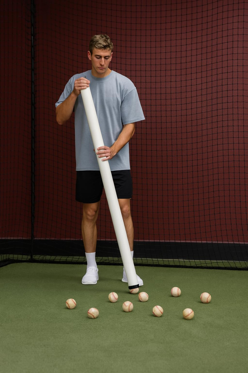 Baseball Grab – Ball Pickup Tool for PVC Pipe | No-Bend Baseball Picker ...